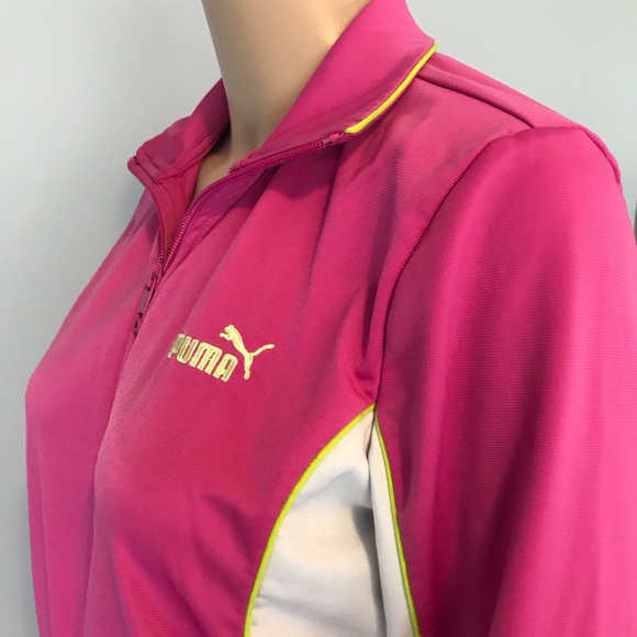 Puma | Tops | Puma Athletic Sporty Zip Up Jacket | Poshmark
